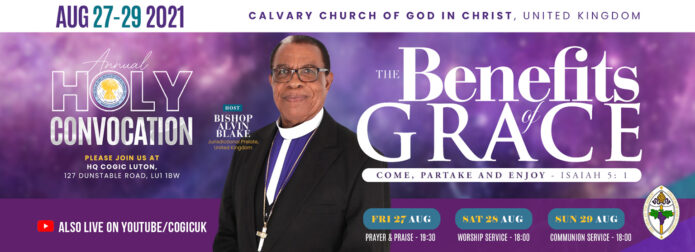 Holy Convocation Homepage Banner v 2 | COGIC UK